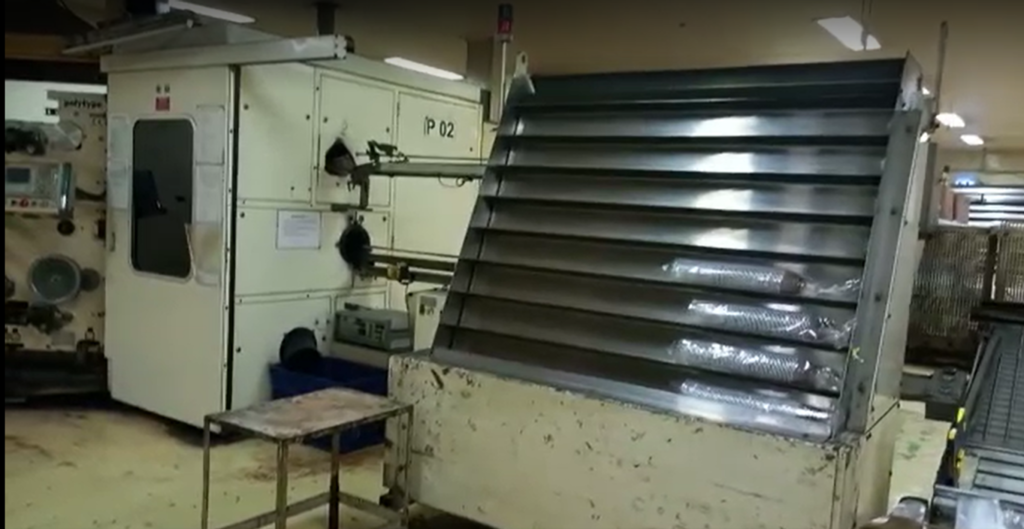 Polytype BDM 611 8 colour (7 mounted) Cupprinter 2006 - Dupatech